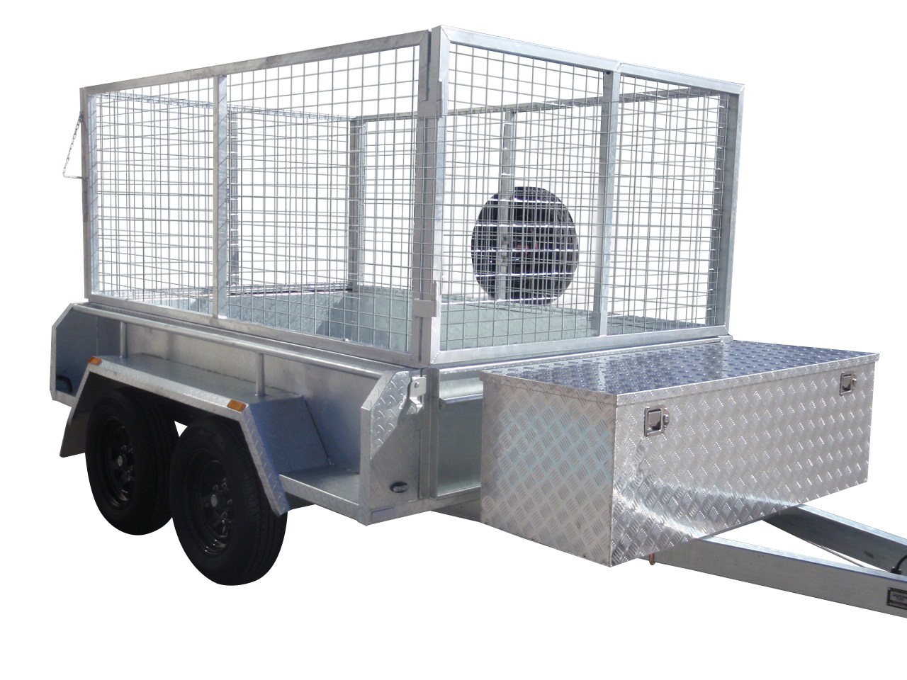 Hot Tip Galvanised 9x6 Tandem Trailers | Move Mowers & Buggies