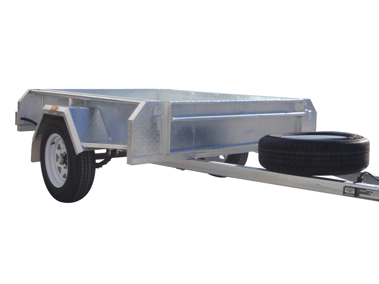 Hot Dip 6x4 Single Axle Trailers | The Galvanised Trailer Co