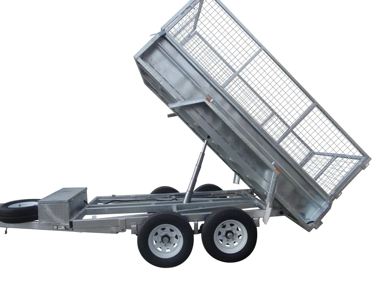 9x5 Tandem Hydraulic Tipper - The Galvanised Trailer Company